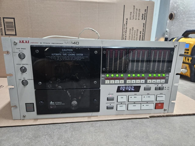 RARE VINTAGE AKAI MG14D Analog Recorder 12-Track MG 14D $1,300.00 ...