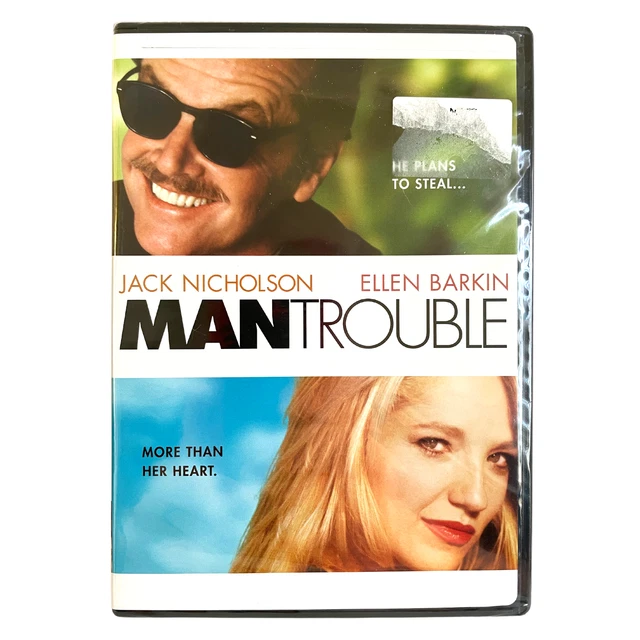 MAN TROUBLE (DVD, 2004) Jack Nicholson Ellen Barkin Comedy Movie Sealed!!! $9.50 - PicClick CA