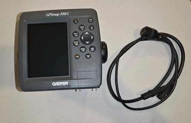 GARMIN GPSMAP 198C Sounder Fishfinder Depth Finder Chartplotter w ...