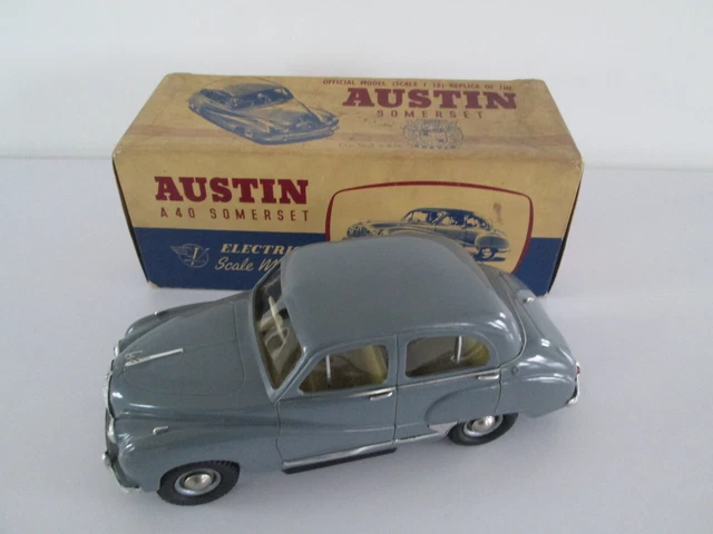 VINTAGE VICTORY MODELS Austin A40 Somerset Electric Scale Model Boxed ...