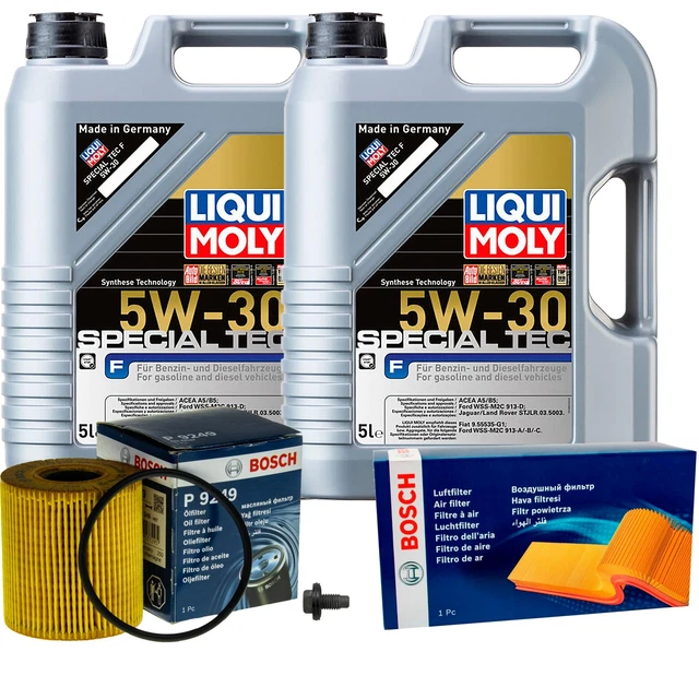 BOSCH INSPECTION SET 10 L Liqui Moly Spécial Tec F 5W-30 pour Land EUR 165,85 - PicClick FR