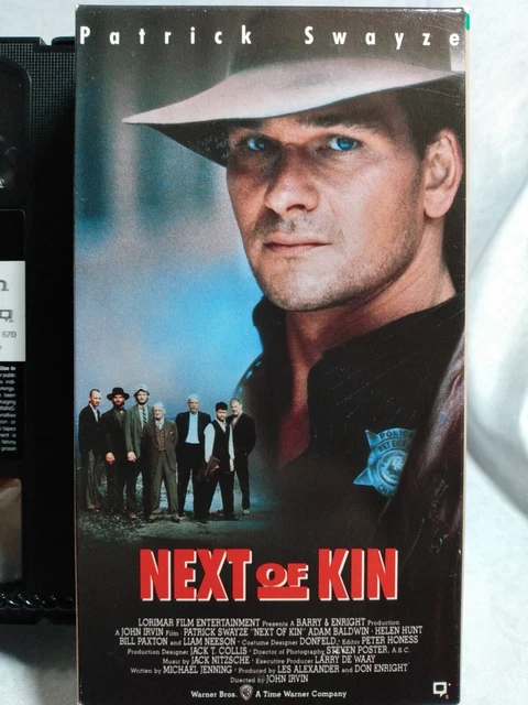 NEXT OF KIN 1994 VHS Patrick Swayze Bill Paxton Liam Neeson Revenge ...