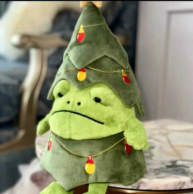 NEW JELLYCAT RICKY Rain Frog - Christmas Tree Themed Plush, Gift Ready ...