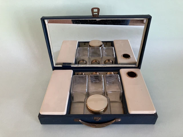 VINTAGE 1950'S/60'S TRAVEL Sirram Beauty Set, Vanity Case & Original ...