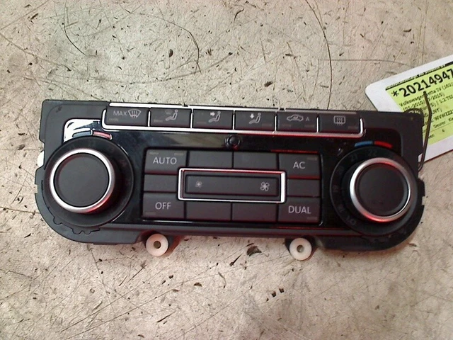 BEDIENUNG KLIMAANLAGE CONTROL PANEL AC VW Jetta IV (162/16A) 2012 ...