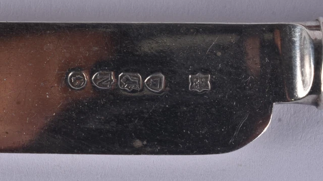 A COLLECTION OF William Hutton And Sons Solidsilver And Mother Of Pearl ...