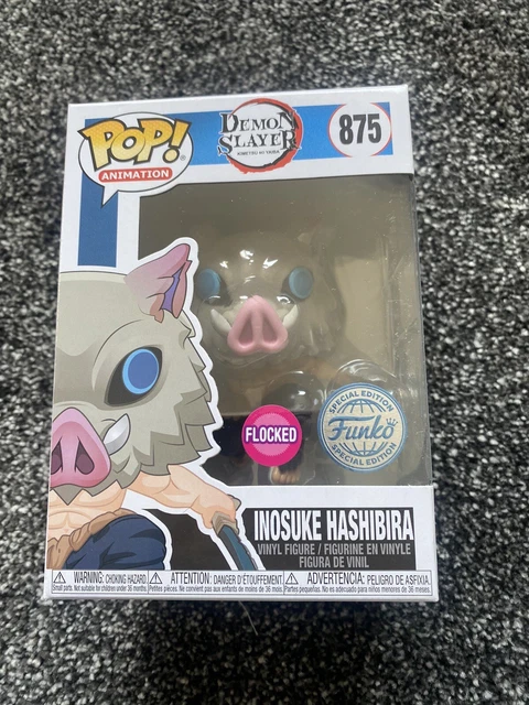 INOSUKE HASHIBARA (FLOCKED) Funko Pop! #875 Demon Slayer Special ...