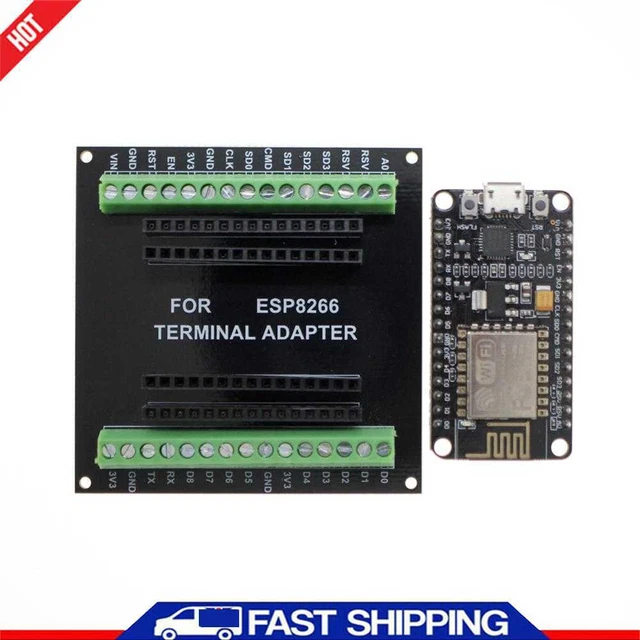 ESP8266 BREAKOUT BOARD GPIO 1 Into 2 Module (Expansion board ...