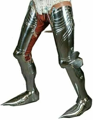 MEDIEVAL FULL LEG Protection Knight Warrior Gothic Wearable Armor ...