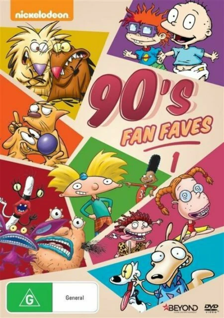 NICKELODEON: 90'S FAN Faves 1 (Rugrats / Angry Beavers / . - DVD - NEW ...