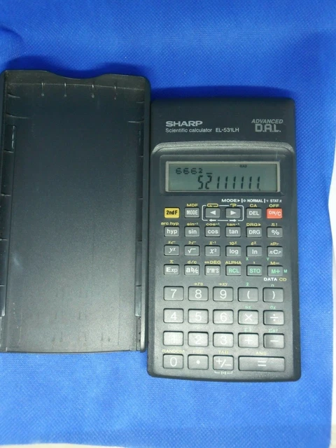 VINTAGE CALCULATRICE SHARP EL-531LH Scientific Calculator Calculator ...