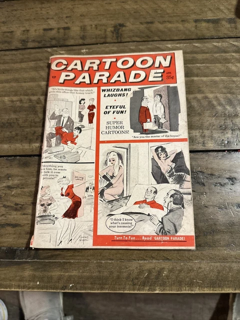 RARE VINTAGE 1968 CARTOON PARADE HUMORAMA BILL WARD Vol. 10 No. 7 ...