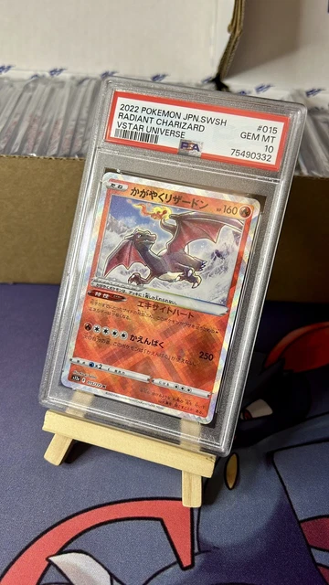 PSA 10 GEM MINT Radiant Charizard K 015/172 Japanese Pokemon VSTAR Universe EUR 35,50 - PicClick FR