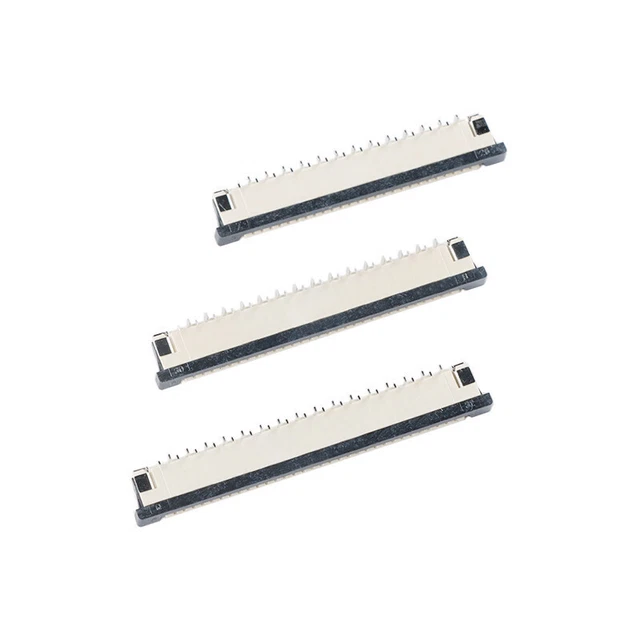 FLAT CABLE CONNECTOR 0.5mm/1mm Pitch 4-40 Pin Bottom Contact SMD SMT FPC/FFC £2.99 - PicClick UK