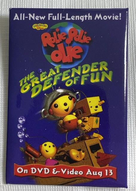 DISNEY CLUBHOUSE ROLIE Polie Olie THe Great Defender Of Fun DVD &Video ...