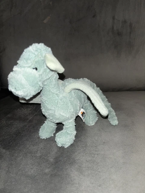 JELLYCAT DRAKE SMALL Green Dragon Plush Soft Toy Retired Rare Jelly ...