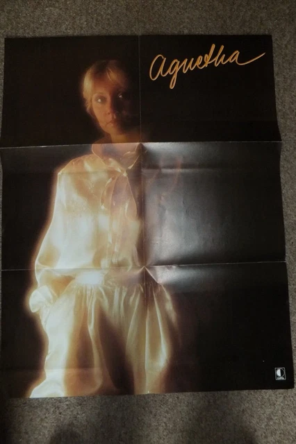 ABBA/AGNETHA FALTSKOG-RARE POSTER-CUPOL Tio Ar Med Agnetha-Original EUR ...