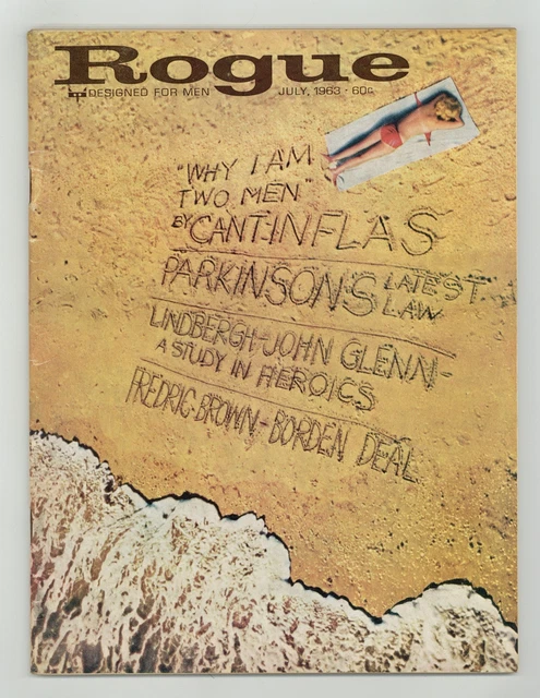 ROGUE FOR MEN/DESIGNED for Men Magazine 1st Series Vol. 8 #7 VG+ 4.5 ...