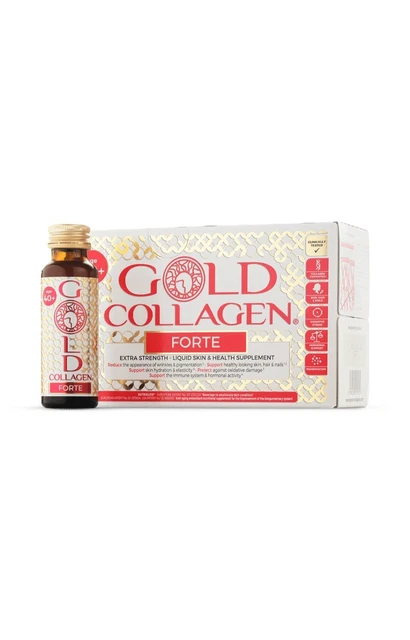 GOLD COLLAGEN FORTE Extra Strength 10 Day Programme 10x50ml £23.58 ...