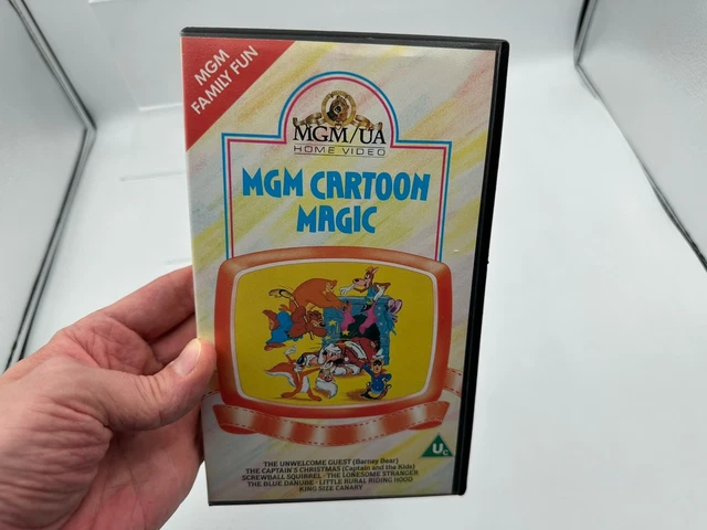 RARE MGM CARTOON Magic VHS Tape 1986 £7.99 - PicClick UK