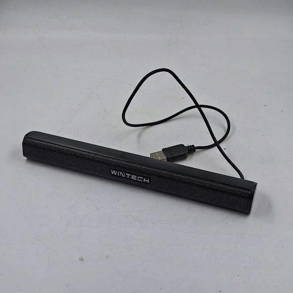 WINTECH USB SOUNDBAR Speaker - Working, Signs of Use, No Accessories £ ...