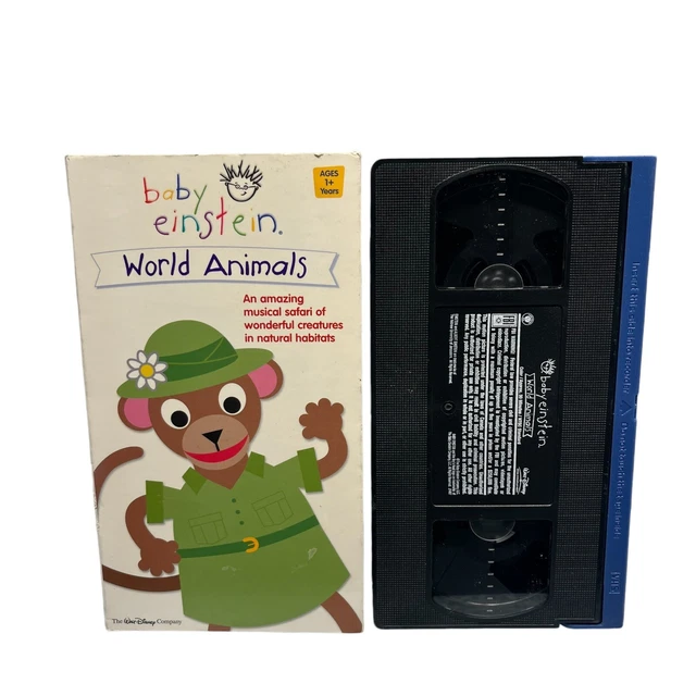 BABY EINSTEIN BABY Dolittle World Animals Early 2002 VHS Tape V1 £11.48 ...
