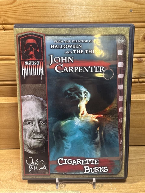 CIGARETTE BURNS DVD by John Carpenter Masters of Horror $29.99 ...