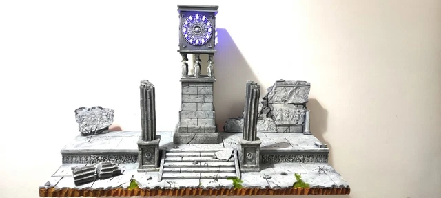 MYTH CLOTH SAINT Seiya Meridiana Diorama, Tour d'clock, Clock Tower 3.0 ...