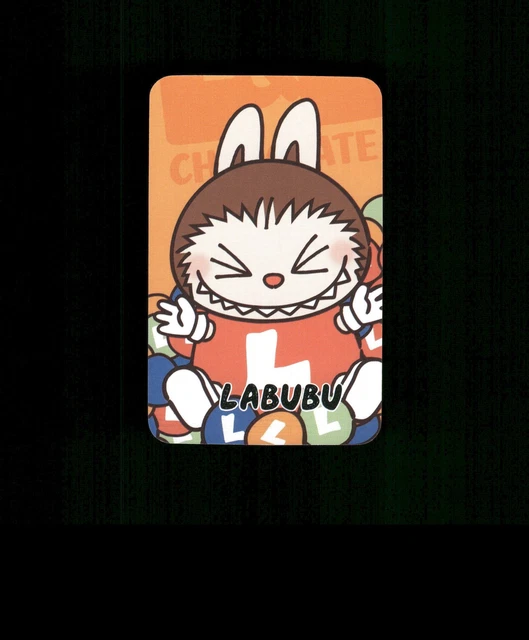LABUBU DOLL CARD Labubu Trading Card Labubu Card Anime Manga The ...