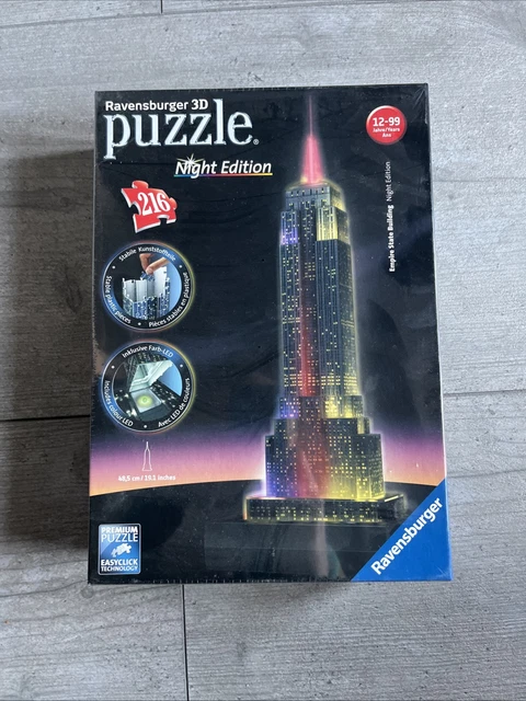 RAVENSBURGER 612566 EMPIRE State Building Night 3d Puzzle EUR 25,00 ...