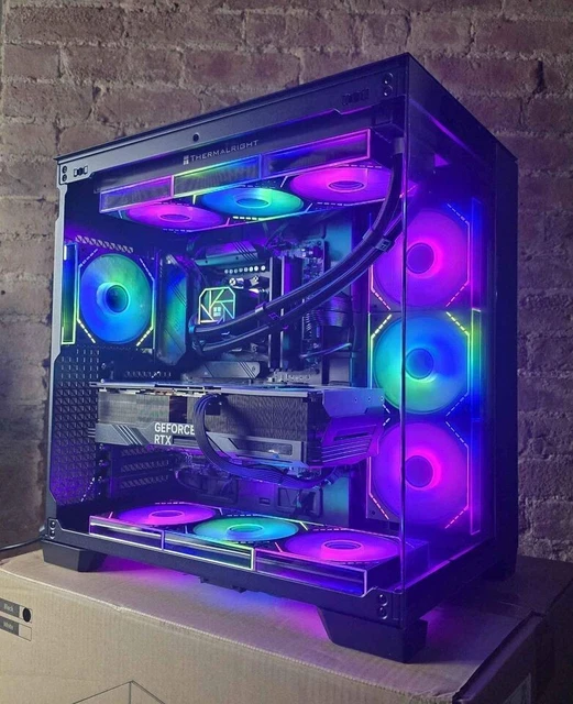AMD RYZEN 7 9800X3D, NVIDIA RTX 4090, 64GB DDR5, 4K Uni RGB Gaming Pc £ ...