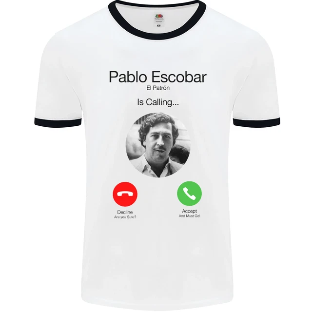 PABLO ESCOBAR EL Patron Is Appelant Hommes Ringer EUR 15,10 - PicClick FR