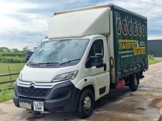2020 CITROEN RELAY 35 L4 Curtain Side Tail-Lift 110k Spares Repairs ...