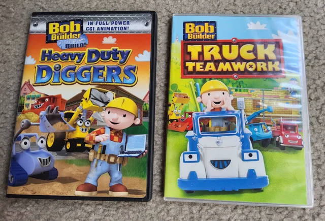 BOB THE BUILDER 2 DVD lot Heavy Duty Diggers Truck Teamwork £8.54 ...