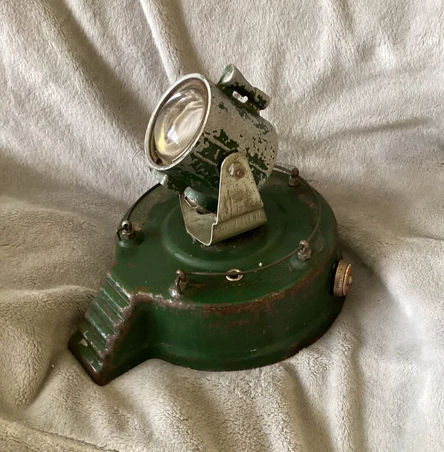 VINTAGE METAL WW2 Astra Pharos Searchlight Toy / Model . Round Base . £ ...