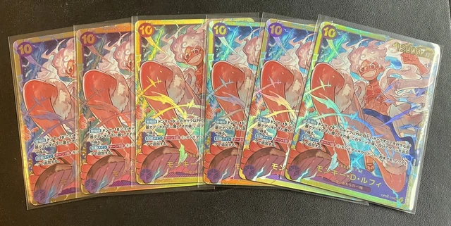 ONE PIECE CARD Game OP-05 Monkey D Luffy Nika Gear 5 OP05-119 SEC EUR ...