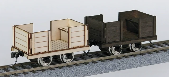 ON30/OE/ON2-1/2 SCALE CS Narrow Gauge Excursion 2-Car Kit 0e Passenger ...