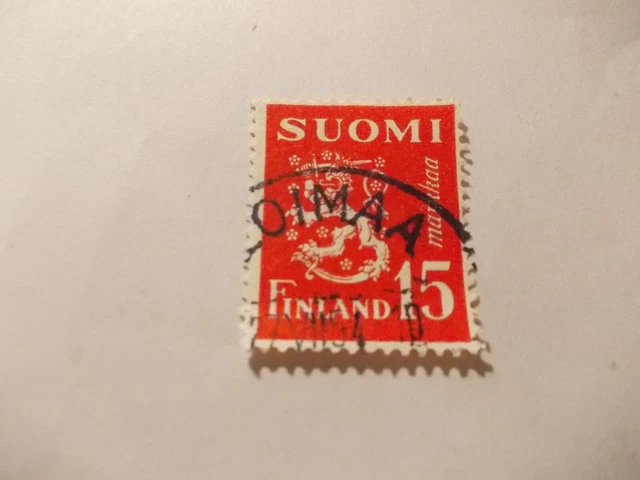 BRIEFMARKE: SERIE ALTE Welt: 15, Finland, Suomi EUR 2,00 - PicClick DE