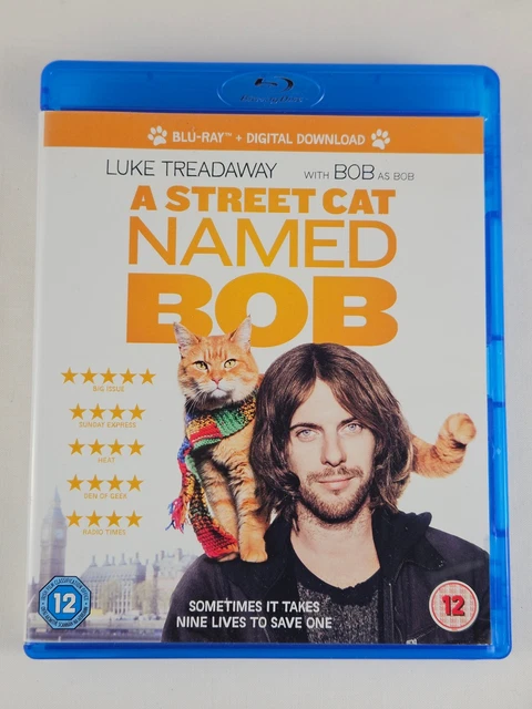 A STREET CAT Named Bob Blu-ray Region ABC - VGC - Mint Disc £7.72 ...