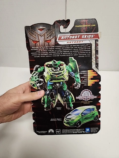 2008 HASBRO TRANSFORMERS ROTF Deluxe Class Skids NIP $86.52 - PicClick CA