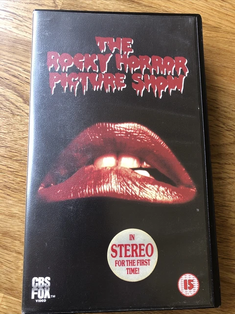 ROCKY HORROR PICTURE Show VHS Tape CBS Fox - In Stereo For The First ...