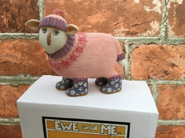 EWE AND ME Flora Sheep Figurine by Toni Goffe £10.00 - PicClick UK