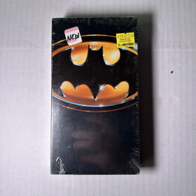BATMAN VHS Video Tape 1989 NEW Jack Nicholson Michael Keaton Vintage vtg £31.91 - PicClick UK