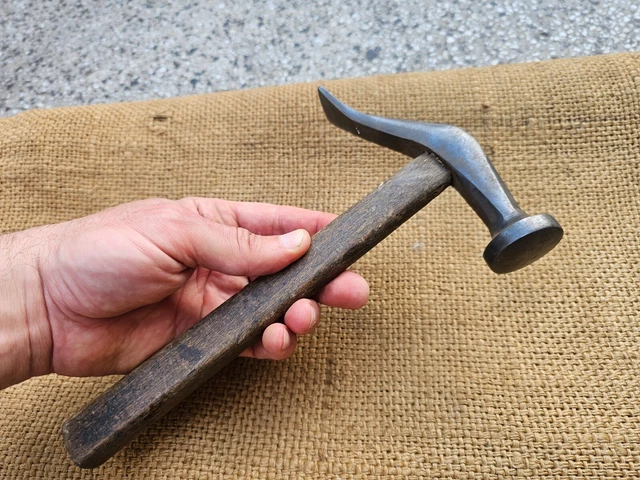 VINTAGE GERMAN COBBLERS Shoemakers Hammer Blacksmith Hand Forged ...