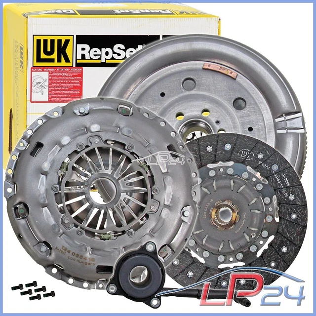 VOLANT MOTEUR BIMASSE + Kit Embrayage Original Luk Golf Plus 5M 5 6 1K ...