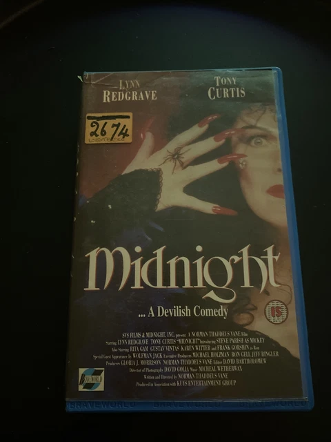 MIDNIGHT A DEVILISH Comedy Big Box VHS Video Ex Rental Braveworld £7.99 ...