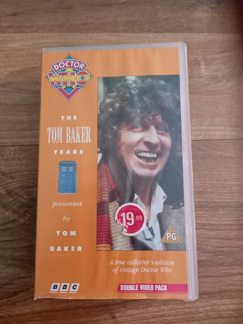 DOCTOR WHO THE Tom Baker Years VHS Double Pack £10.78 - PicClick UK