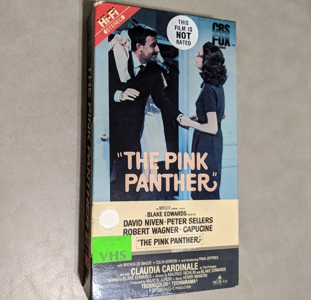 PINK PANTHER VHS Classic 1964 Color Very Rare Movie £25.80 - PicClick UK