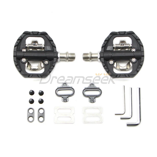 VTT VÉLO PÉDALES Pour SPD à Verrouillage Automatique Avec Crampons Montagne EUR 43,19 - PicClick FR