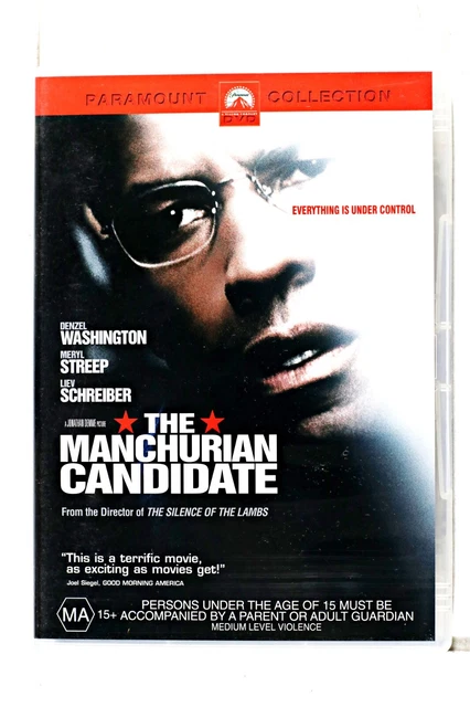 THE MANCHURIAN CANDIDATE - Denzel Washington - DVD Region 4 Preowned £6 ...